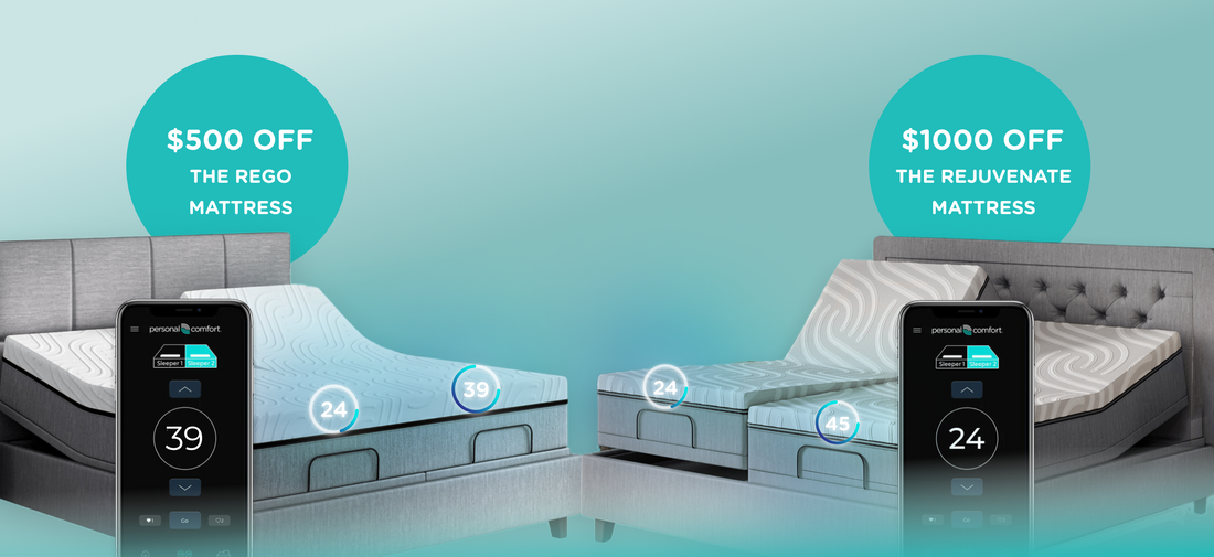 Personal Comfort | Top Rated Adjustable Smart Bed