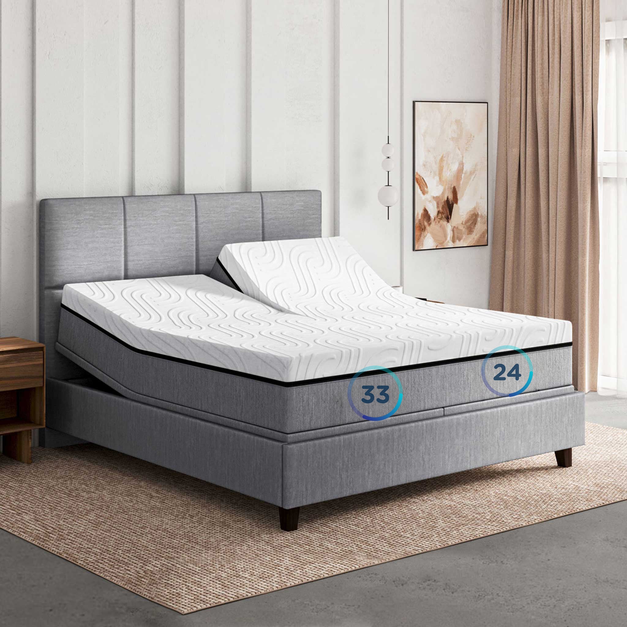 The Rejuvenate Smart Bed Mattress - Personal Comfort Bed